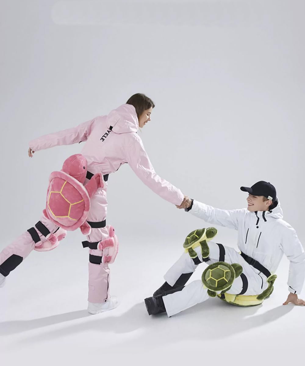 3pcs Turtle Ski Protective Gear Oversize Hip Protectors for Skating ...