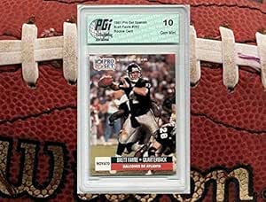 Amazon.com: 1991 Brett Favre PRO SET SPANISH Rookie Card RC PGI 10 ...