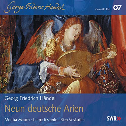 Play Handel: 9 German Arias, HWV 202-210 by Monika Mauch, L'Arpa ...