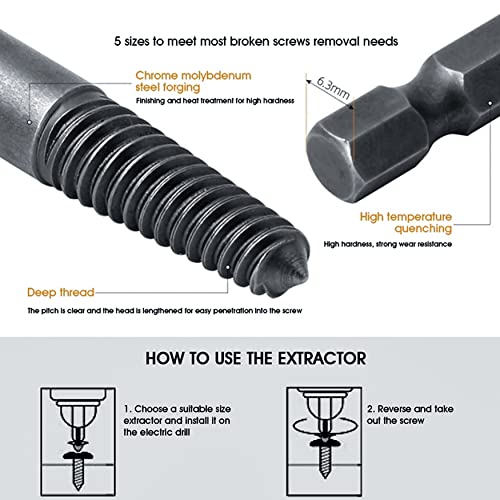 Cola De Rata Para Sacar Tornillos - Ferreteria Y Herramientas