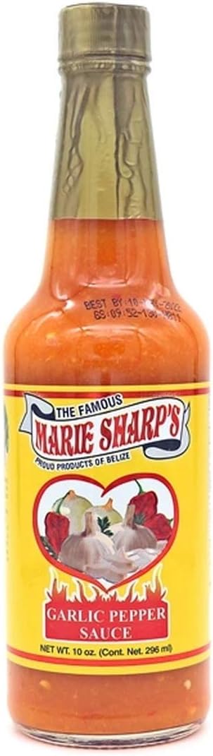 Amazon.com : Marie Sharp's Original Hot Habanero Hot Sauce | 10 oz ...