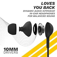 Corseca Black Earbud Headphone -DMHF0027 : Amazon.in: Electronics