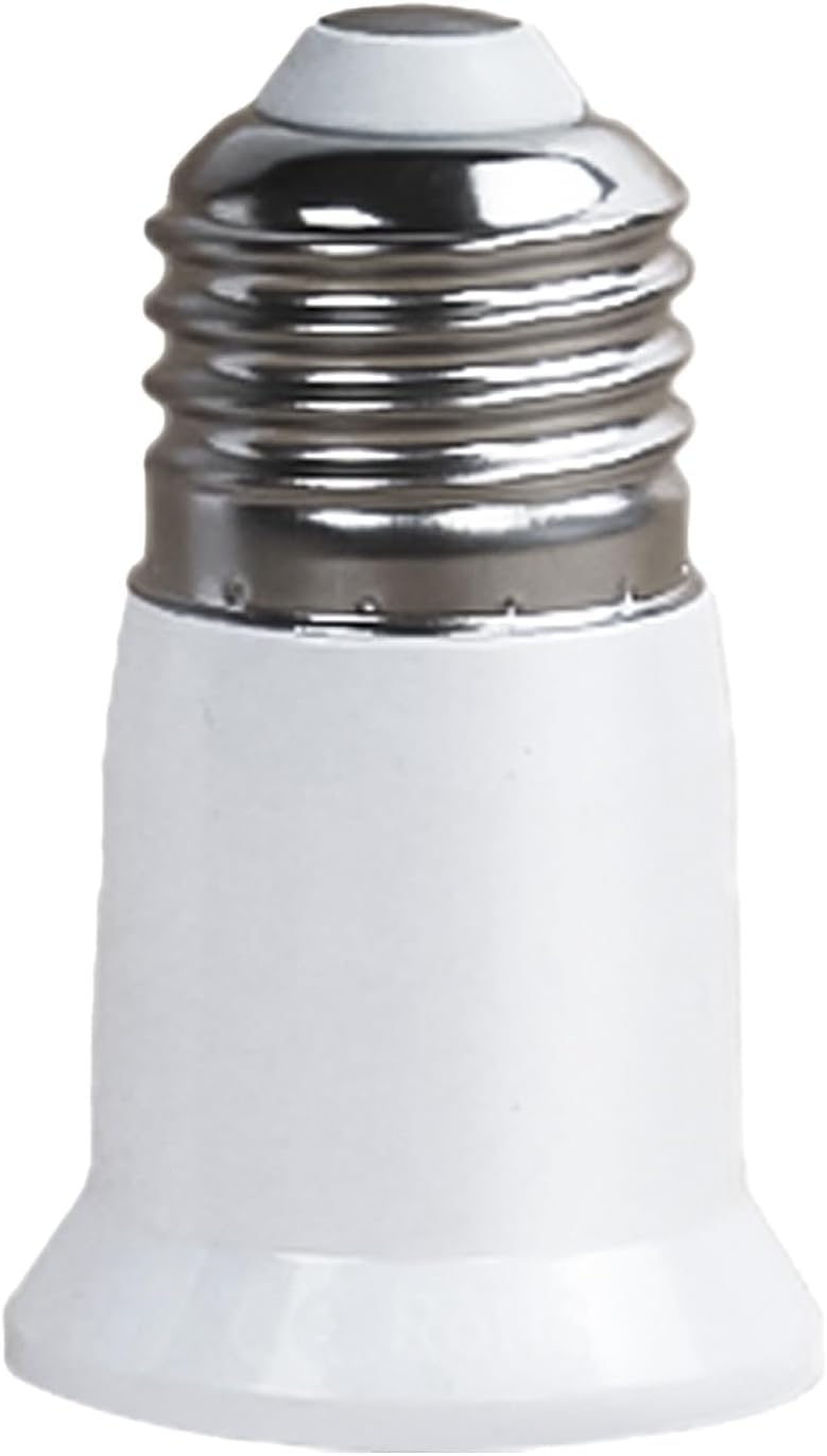 E27 Light Bulb Extender Socket Lamp Holder Adapter Extension for LED ...
