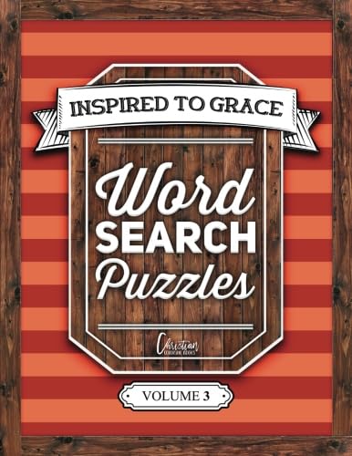 Inspired To Grace Word Search Puzzles: Volume 3: Grace, Inspired To ...
