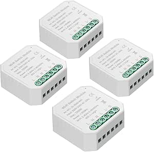 OUNA Smart Switch, Tuya MINI DIY One Way Smart Switch Small Body APP ...