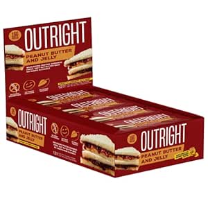 Amazon.com : Outright Bars - Peanut Butter & Jelly - Whole Food Protein ...
