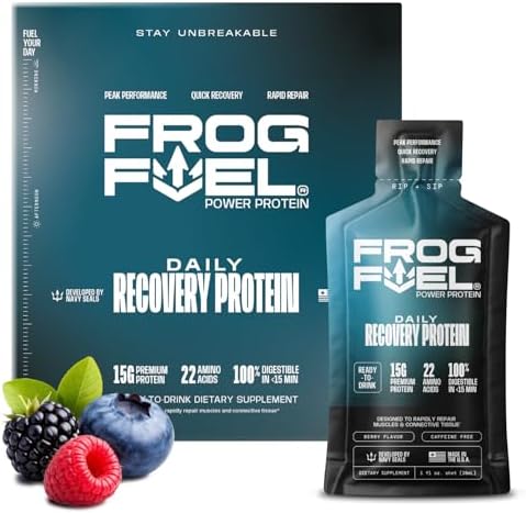 Amazon.com: Frog Fuel Power Regular Complete Liquid Protein Shot, 15g ...
