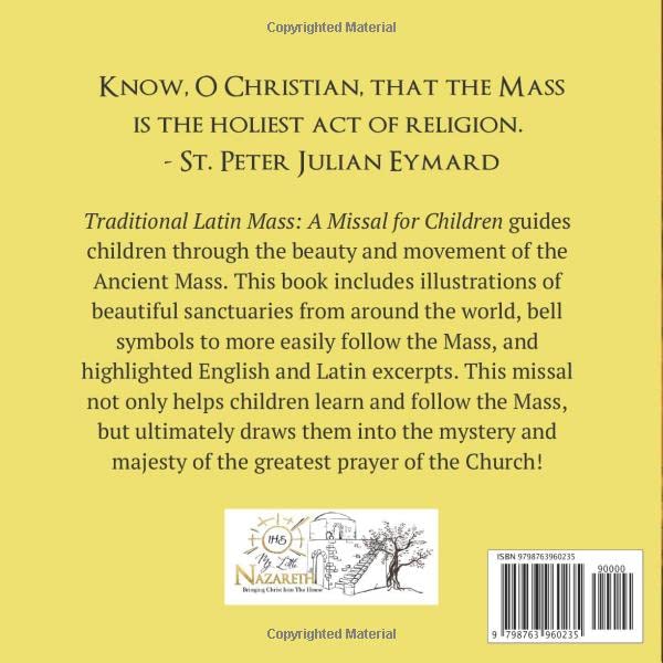 Snapklik.com : Traditional Latin Mass: A Missal For Children