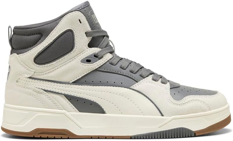Amazon.com | PUMA Men's RBD Break Mid Shoes, Cool Dark Gray-Vapor Gray ...