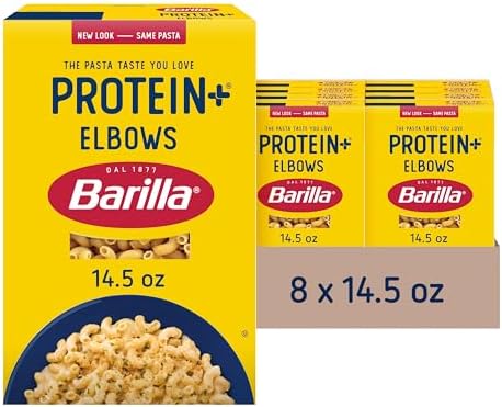 Amazon.com : Barilla Rotini Plus, 14.5 Ounce Boxes (Pack of 8) : Rotini ...