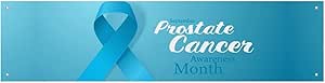 Amazon.com: Prostate Cancer Awareness Month Banner Party Backdrops ...