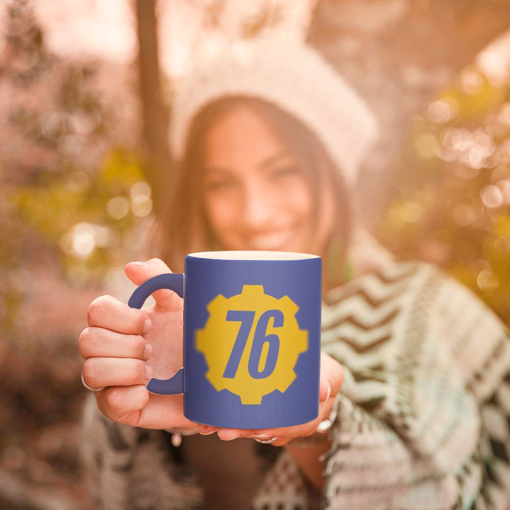 Buy Fallout Reclamation Day Vault Boy Coffee Mug [16 oz.] Ceramic ...