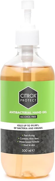 Citrox Protect Antibacterial Hand Gel 500ml - Natural Hand Sanitiser ...