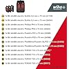 Wiha Bit Set slimBit electric Schlitz, PH, PZ, PlusMinus/PZ, TORX® 12 ...