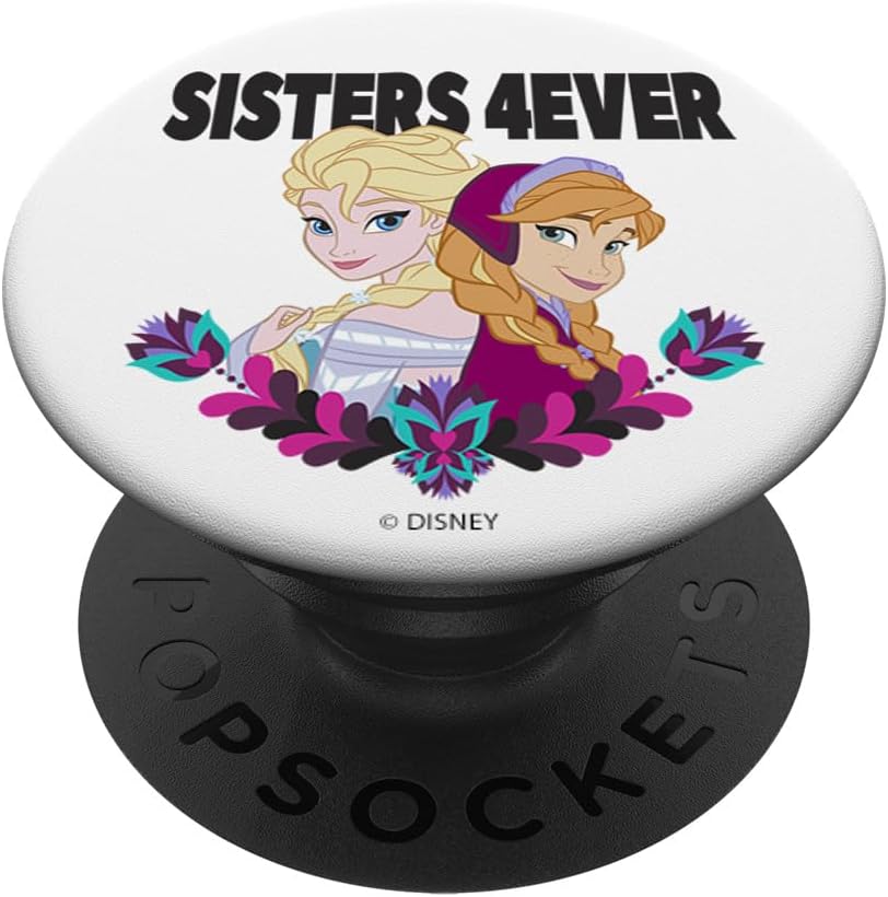 Amazon.com: Disney Frozen Elsa And Ana Sisters Forever PopSockets ...