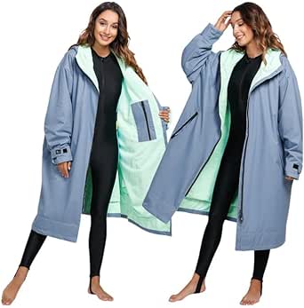 Adult/Teen Unisex Deck Coat Swimming Parka Coat Water Proof Wind Proof ...