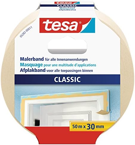 Tesa 53123 General Purpose Making Tape 48 mm [2''inch] x 20 Meter pack ...