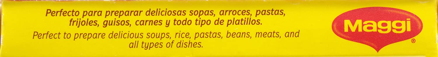 Maggi Tabletas de caldo con sabor a carne de res – Yaxa Colombia