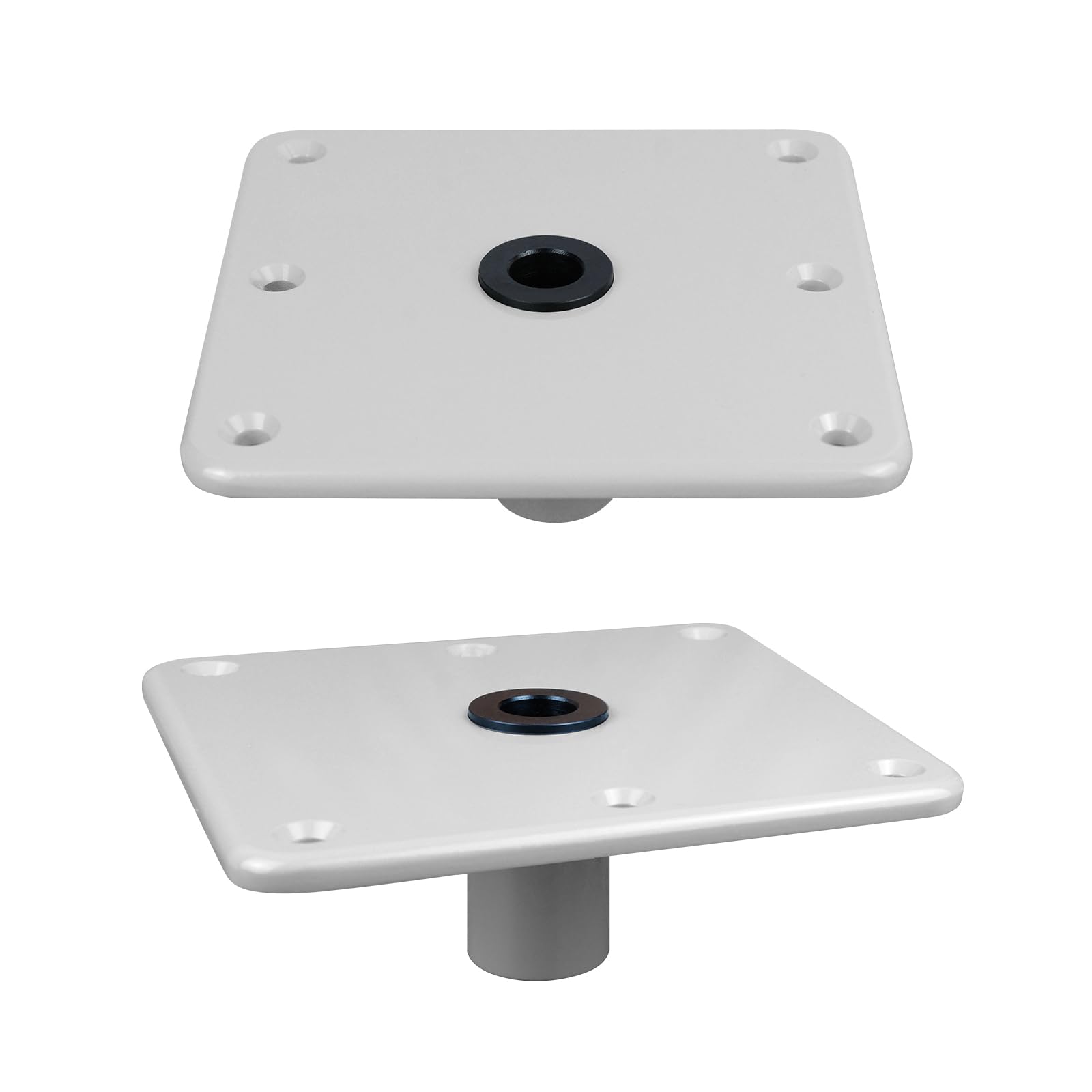 Snapklik.com : Boat Seat Base, 2PC 7" X 7" Aluminum Boat Seat Pedestals ...