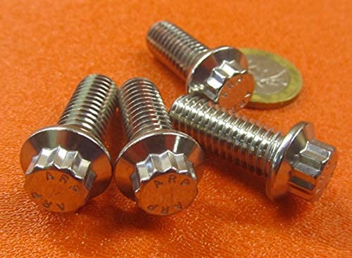 Amazon.com: 18-8 Stainless Steel 12 Point FT Bolts 3/8"-16 x 1.00 ...