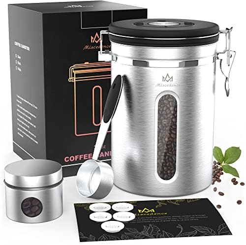 Amazon.com: BlinkOne Coffee Canister: Airtight Coffee Bean Container ...