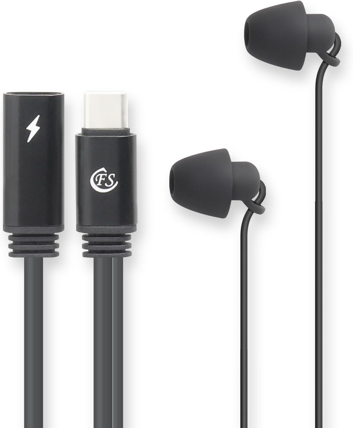 Amazon.com: wegear USB C Headphones, in-Ear Sleeping Earbuds Ultra ...