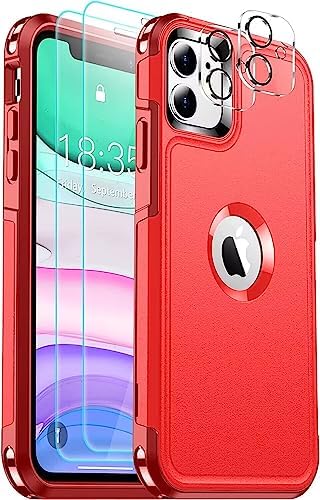 Amazon.com: SPIDERCASE Shockproof for iPhone 11 Case,[10 FT Military Grade Drop Protection],with ...