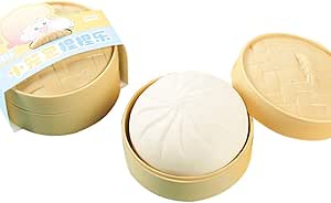 Amazon.com: 2pcs Squishy, Dumpling Stress Ball Dumpling Squishy Steamed ...