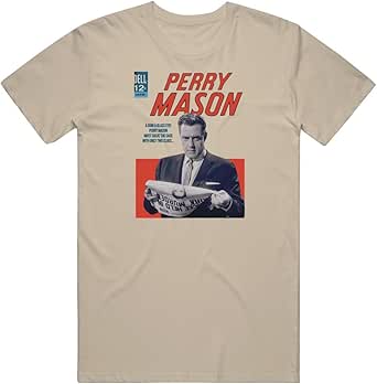 Vintage Tv Mystery Tribute Perry Mason T Shirt | Amazon.com