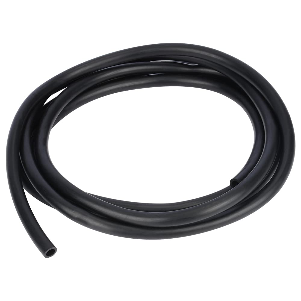 Amazon.com: stonylab Black Latex Rubber Tubing, Continuous Piece Highly ...