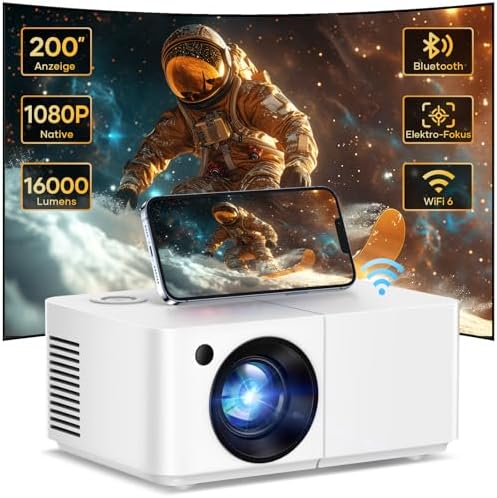 Amazon.com: [Electric Focus] Mini Projector with 5GWiFi and Bluetooth ...
