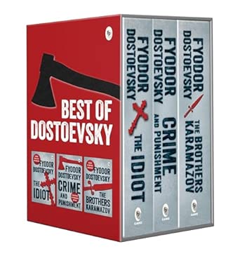 Classic Dostoevsky Literary Masterpieces Three-Book Collection