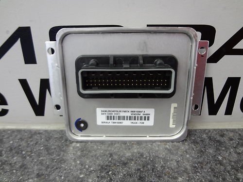 2002-2005 DODGE RAM 1500 2500 3500 COMPUTER FRONT CONTROL MODULE FCM ...