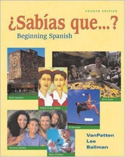 Sabias Que? ,Beginning Spanish 4th edition: unknown author: Amazon.com ...