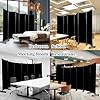 Amazon.com: Room Divider Folding Privacy Screens with Lockable Wheels ...