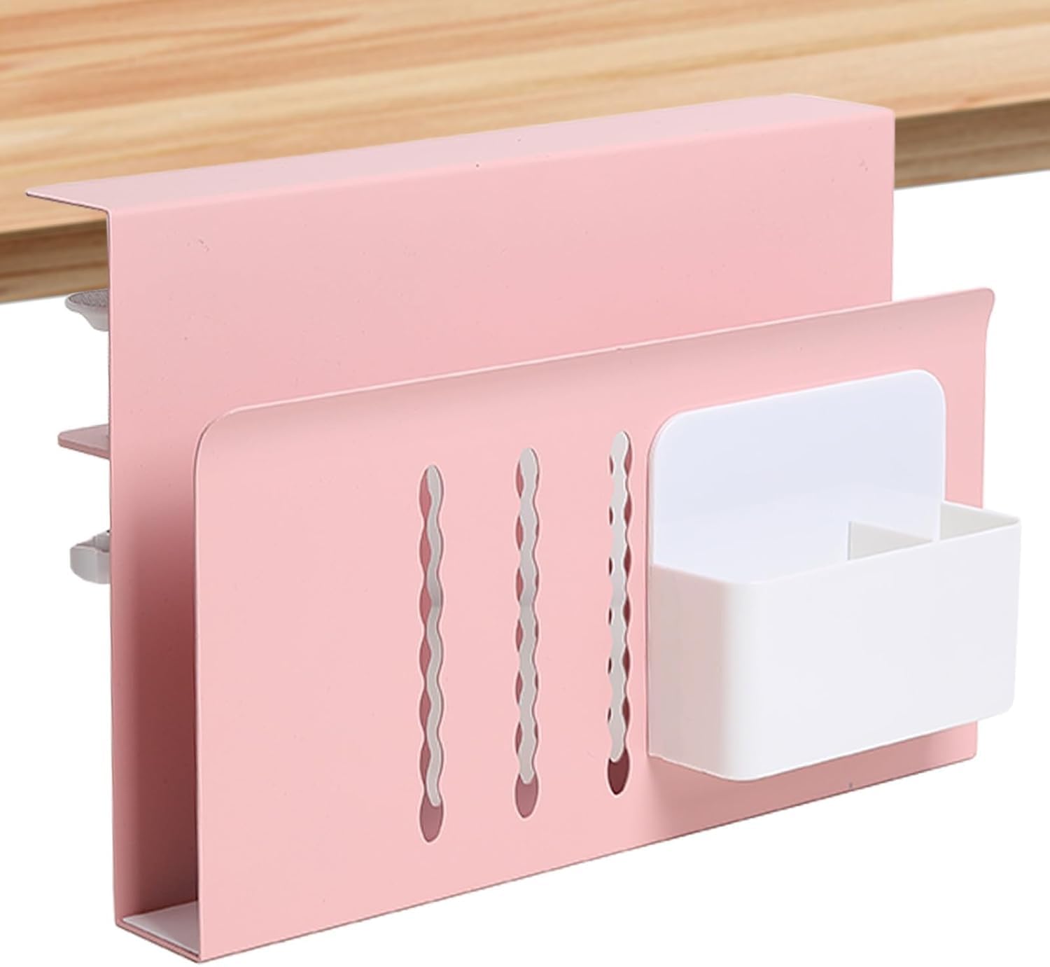 Amazon.com: Desk Side Storage Under Desk Laptop Holder, No Drill ...