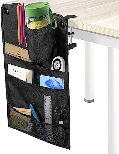 Amazon.com: VIVO Side Storage Pocket for Desk, Workstation Organizer ...