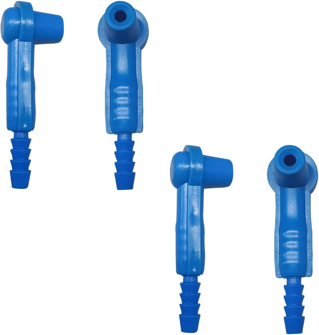 Amazon.com: 4PCS Brake Fluid Bleeder Bleeding Connectors, Car Oil ...