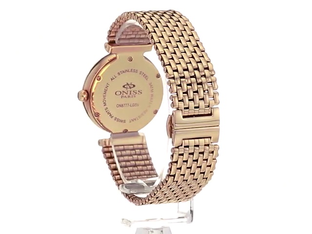 Watch Oniss Paris Women's Japanese-Quartz Watch with Stainless-Steel ...