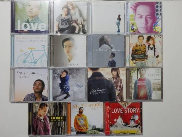 Amazon.co.jp: 【！】 清水翔太 シングルCD15枚セット 初回限定DVD付有 : パソコン・周辺機器