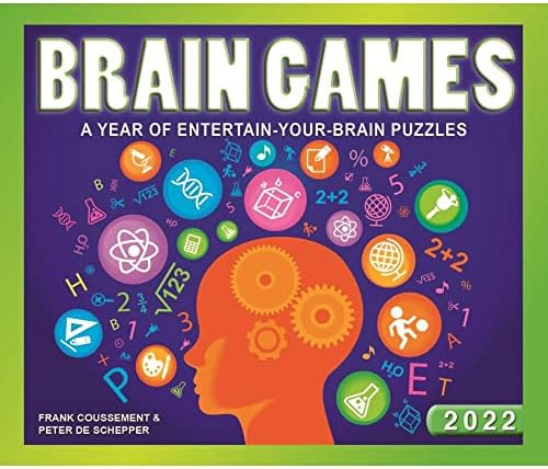Calendar Ink Brain Games 2022 Desk Calendar PECOIN calendar-ink-brain-games-2022-desk-calendar-pecoin