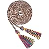 Amazon.com: GHGMAO Graduation Cords, Rainbow Graduation Cord Rayon ...