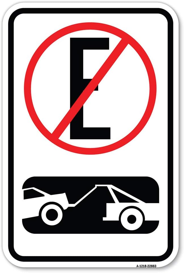 Señal de control de estacionamiento español No Estacionar (No ...