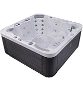Amazon.com : Bueno Spa Chicago 7 - Person 54 Jets Acrylic Standard Hot ...