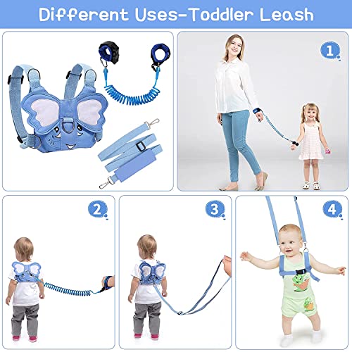 Yiomxhi Toddler Harness for Boys Girls, Elephant Anti-Lost Baby Reins ...