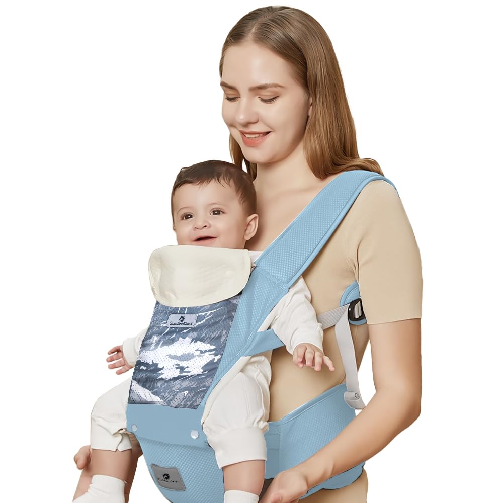 StarAndDaisy Baby Carry Bag/Baby Carrier with Hip Seat/Kangaroo Bag for ...