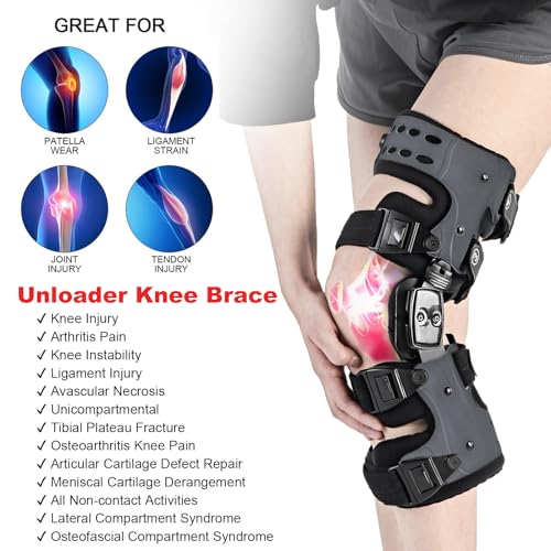 Buy EZWORK OA Unloader Knee Brace - Arthritis Pain Relief ...