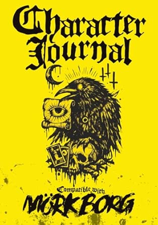 MÖRK BORG Character Journal: Verhu Edition: RPG, VORPAL: Amazon.com: Books