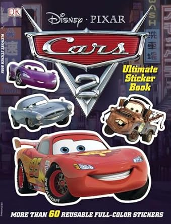 Ultimate Sticker Book: Cars 2: More Than 60 Reusable Full-Color ...