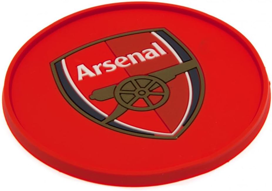 Arsenal F.C. Silicone Coaster : Amazon.co.uk: Home & Kitchen